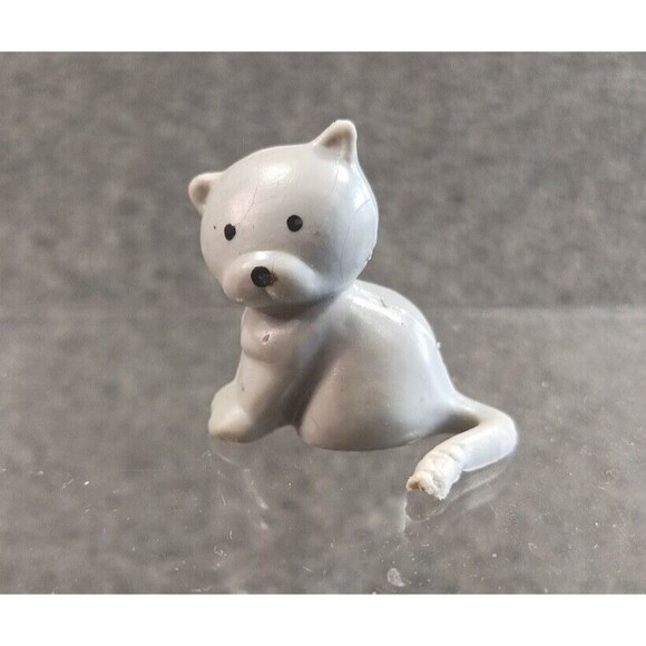 Knickerbocker | Toys | Holly Hobbie Grey Cat Figure For Carrie Dolls ...